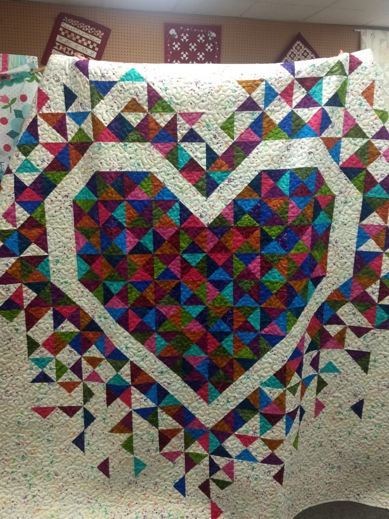 Exploding Hearts pattern – Back Door Quilts